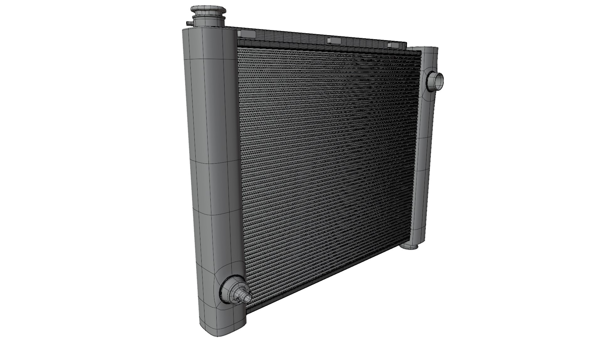 Car Radiator 3D Model - TurboSquid 2247909