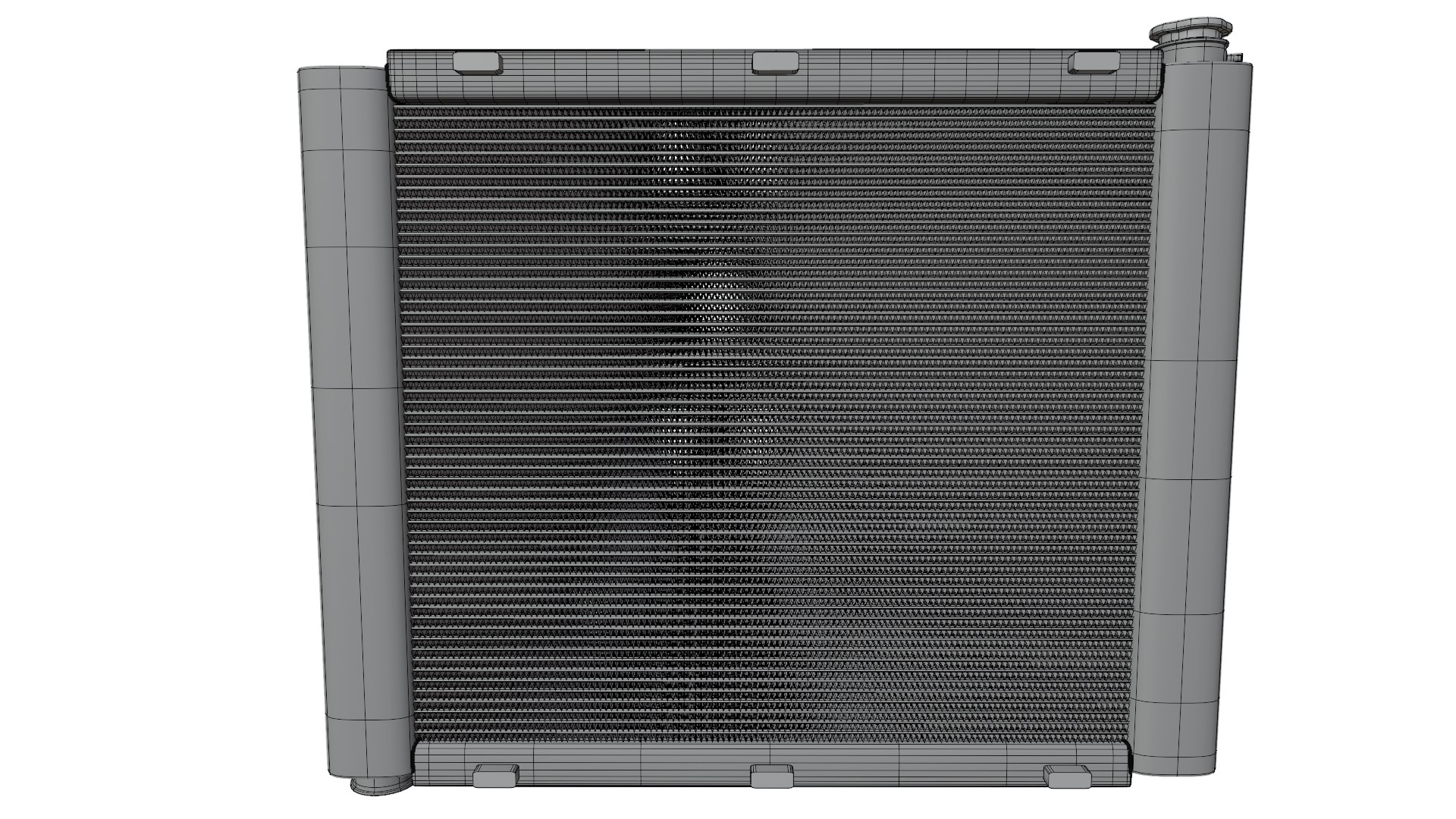 Car Radiator 3D Model - TurboSquid 2247909