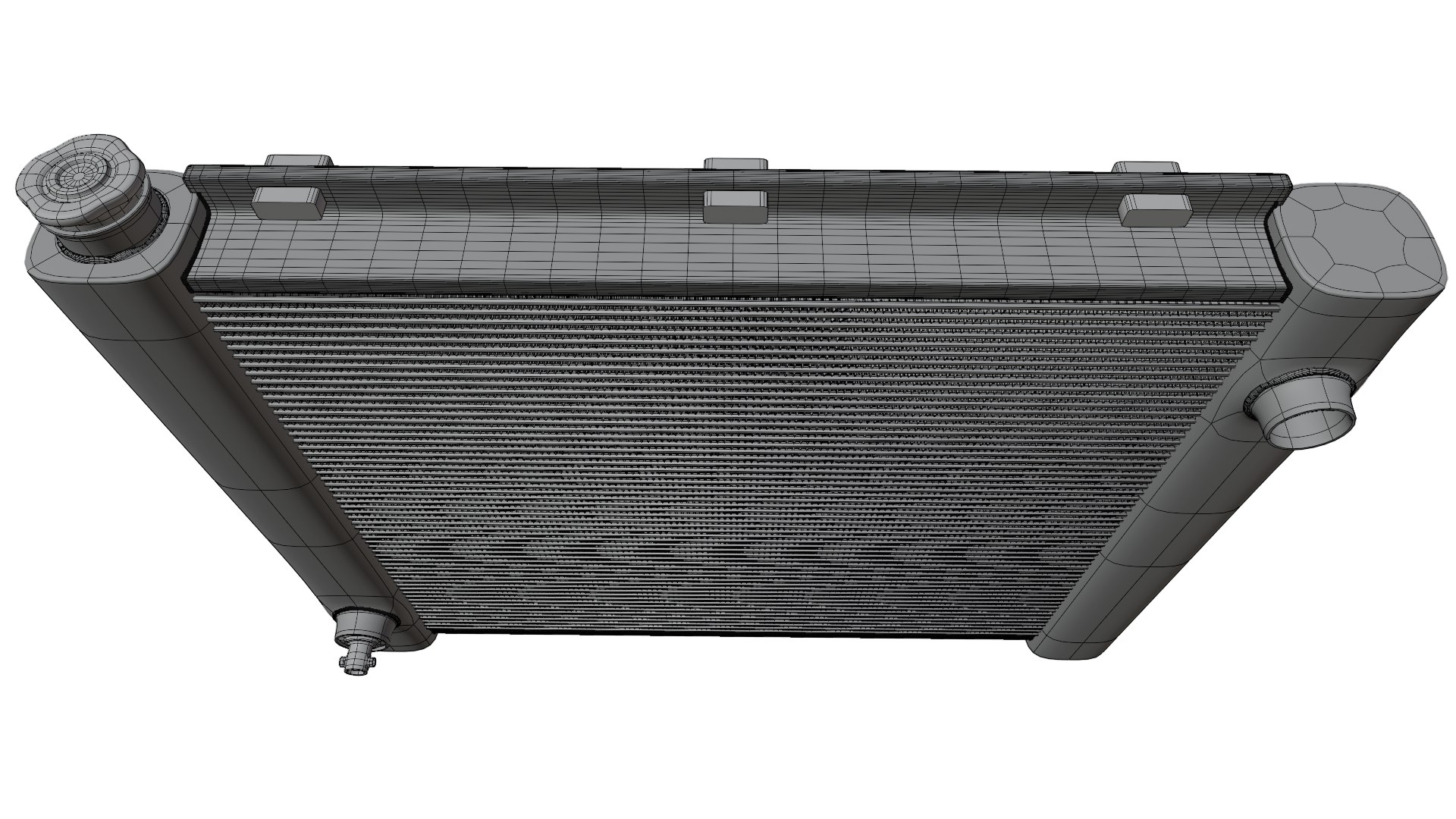 Car Radiator 3D Model - TurboSquid 2247909