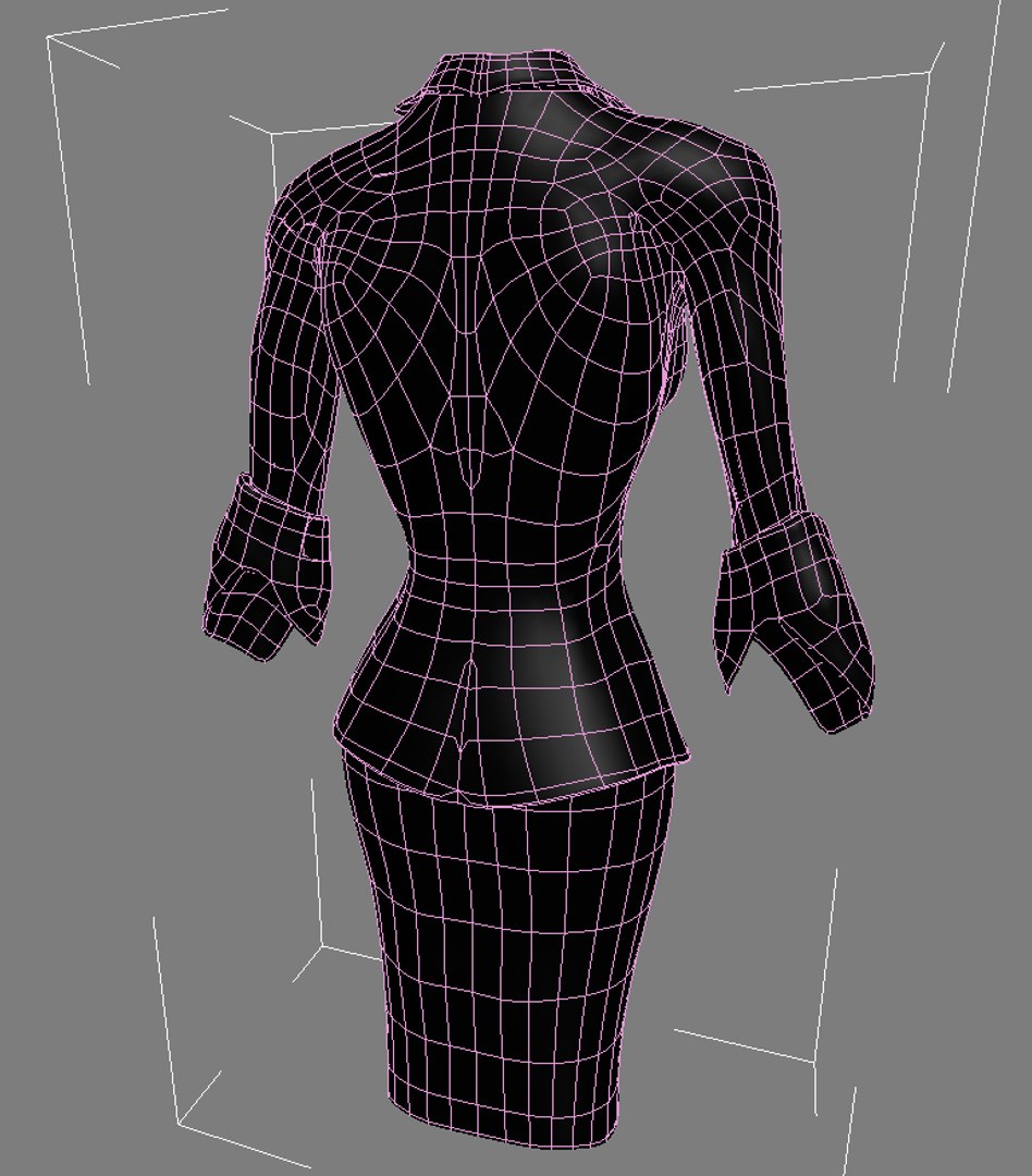 3dsmax Professional Cloth Woman