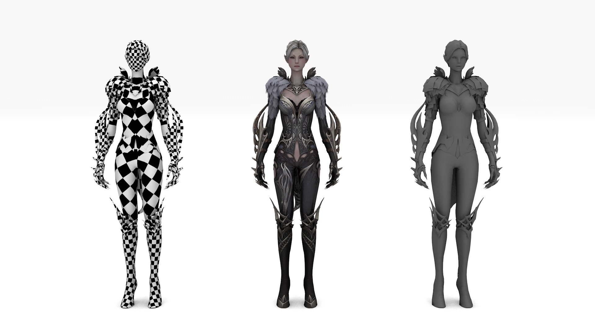 Elf Knight V17 3D Model - TurboSquid 1880440