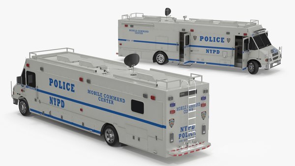 NYPD ASPCA モバイルコマンドセンターが装備されている3Dモデル - TurboSquid 2183890