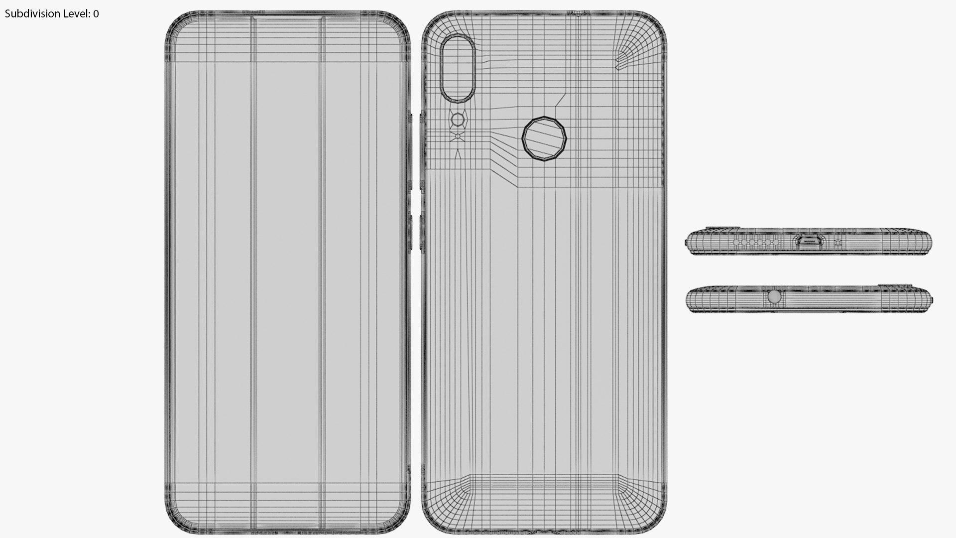 3D Realistic Motorola Moto E6 Model - TurboSquid 1451861