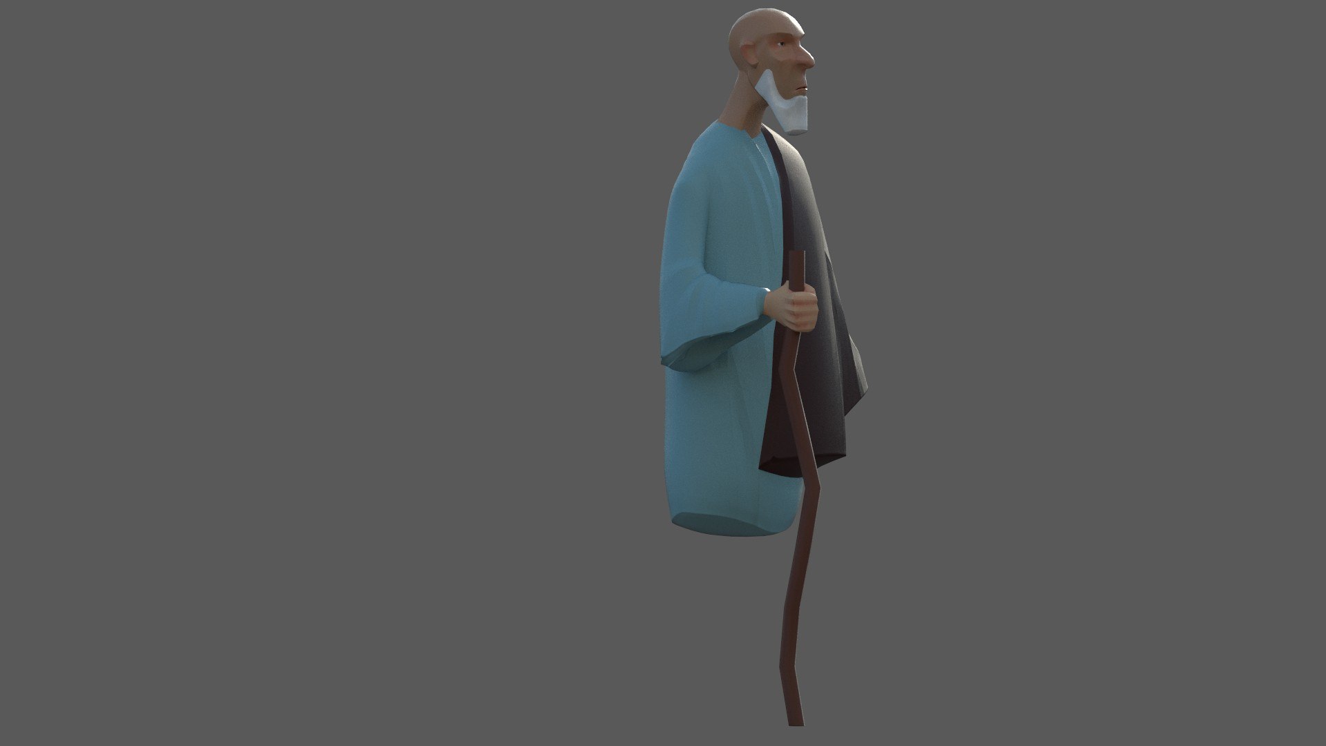 Monk 3D Model - TurboSquid 1960562