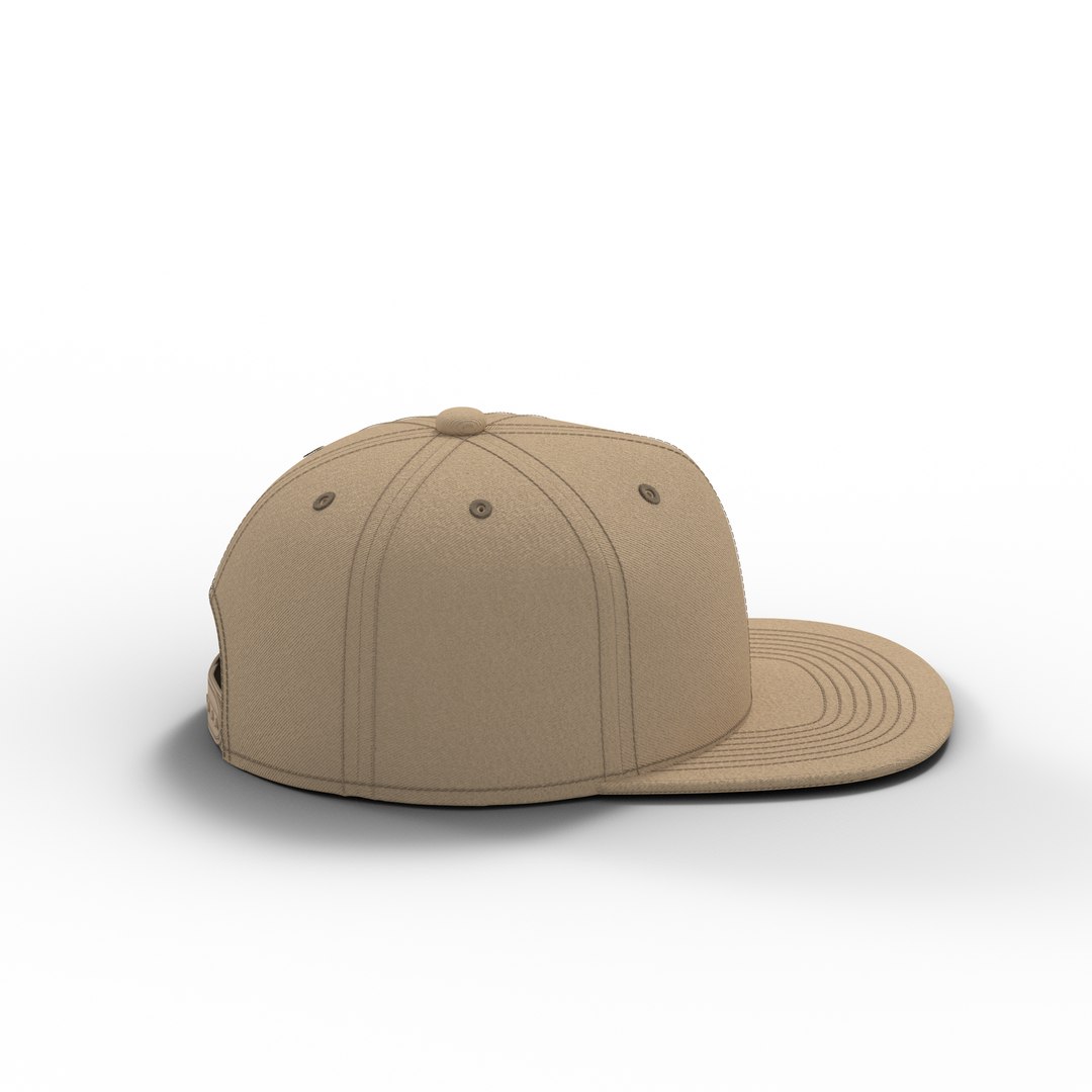 Trucker hat baseball cap Clo3d model 3D model - TurboSquid 2136571