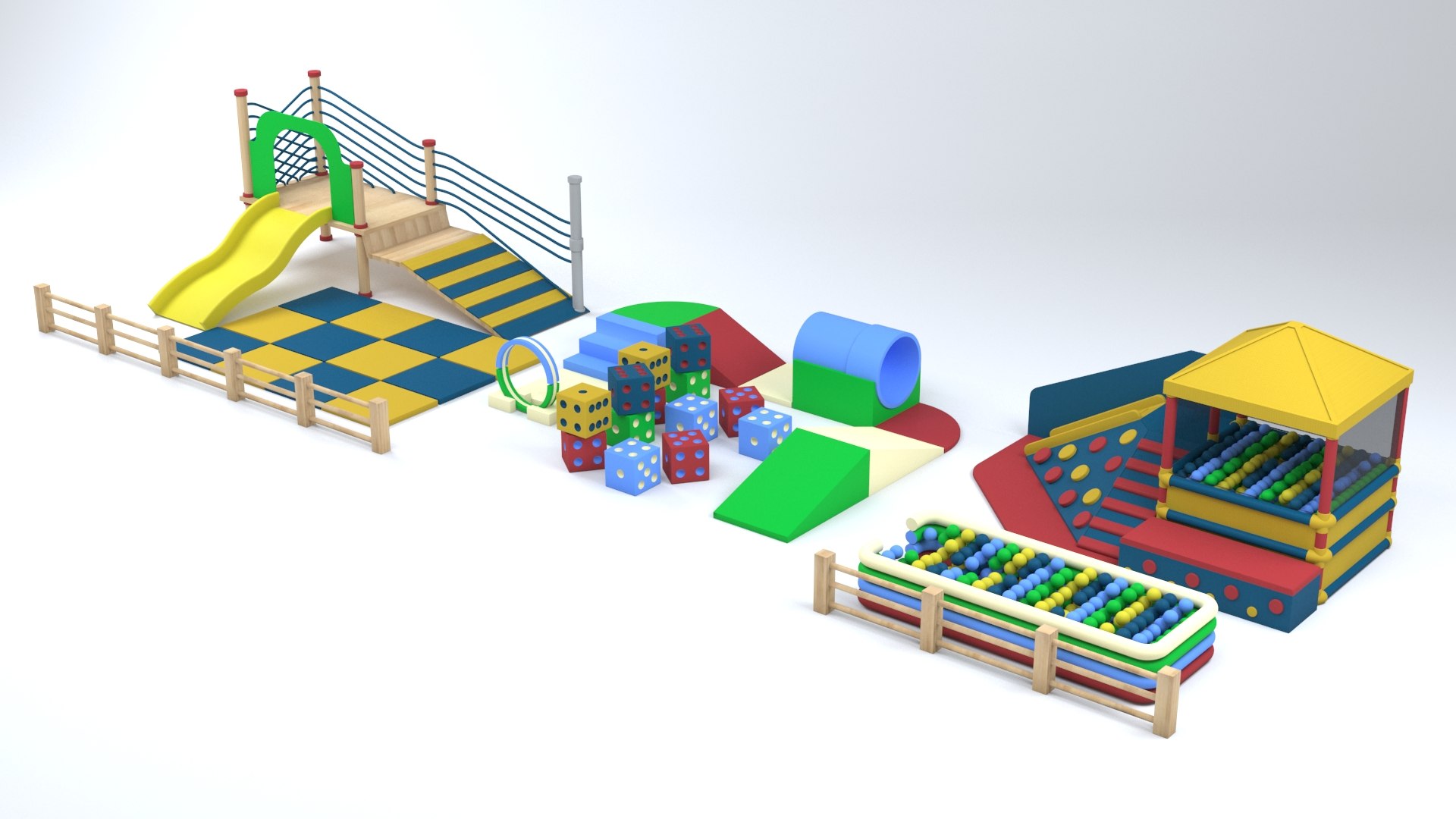 3D Play Ground Kids - TurboSquid 1774923