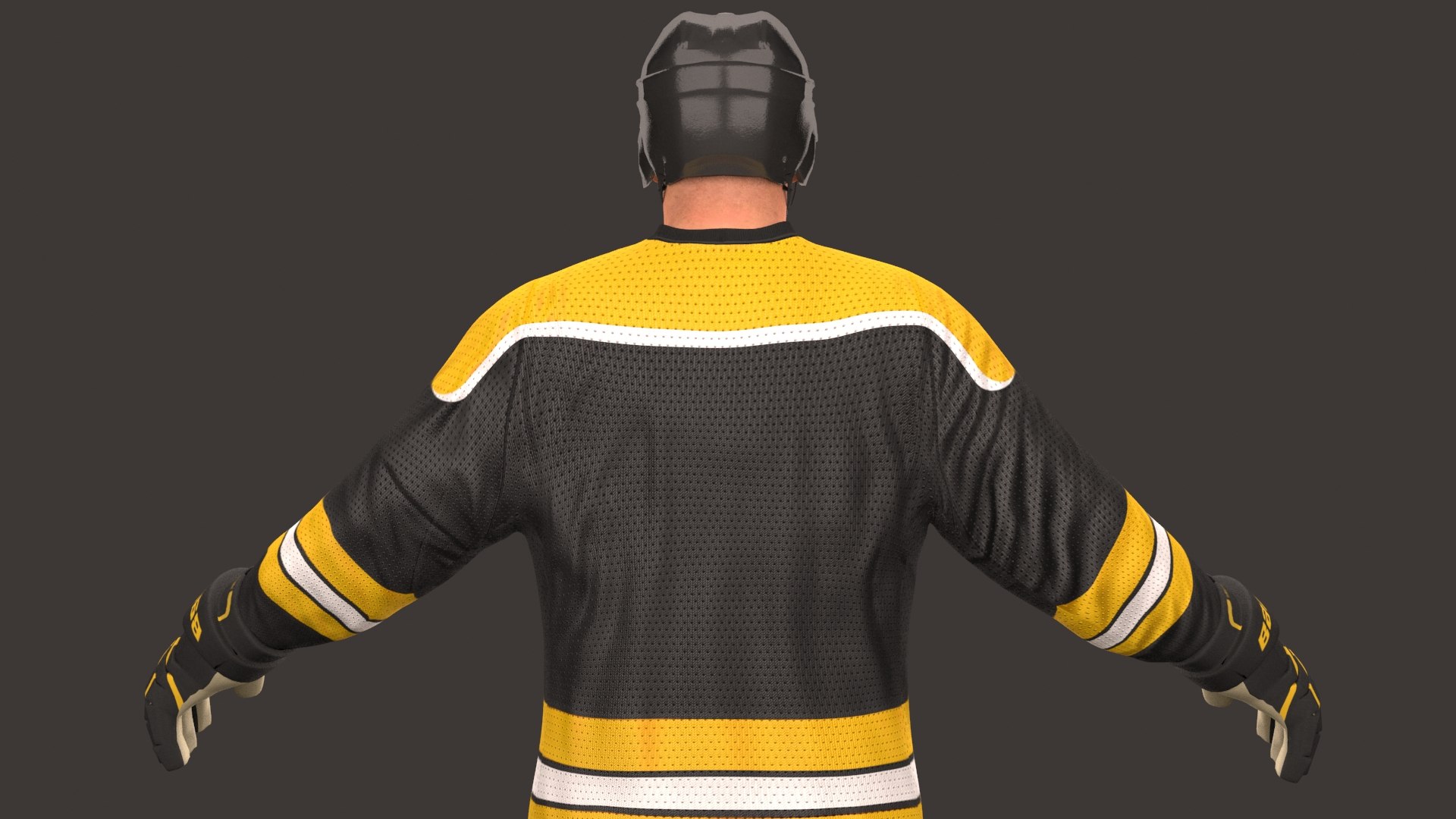 3D Pbr Hockey Player Model - TurboSquid 1554472