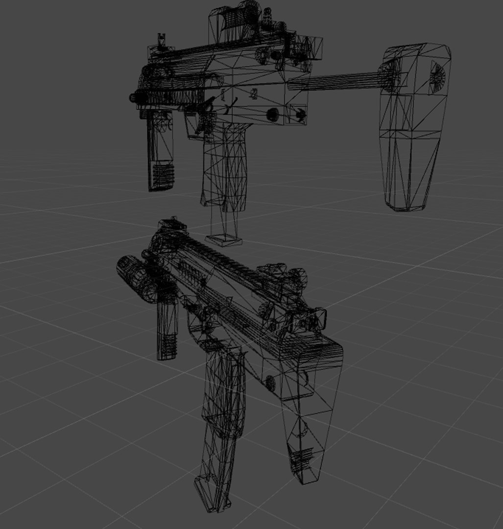 Hk Mp7-a1 Mp7-a2 Submachine Gun 3D Model - TurboSquid 1491148