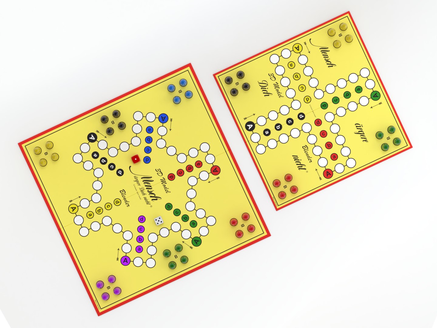 Classic German Board Model - TurboSquid 1412585