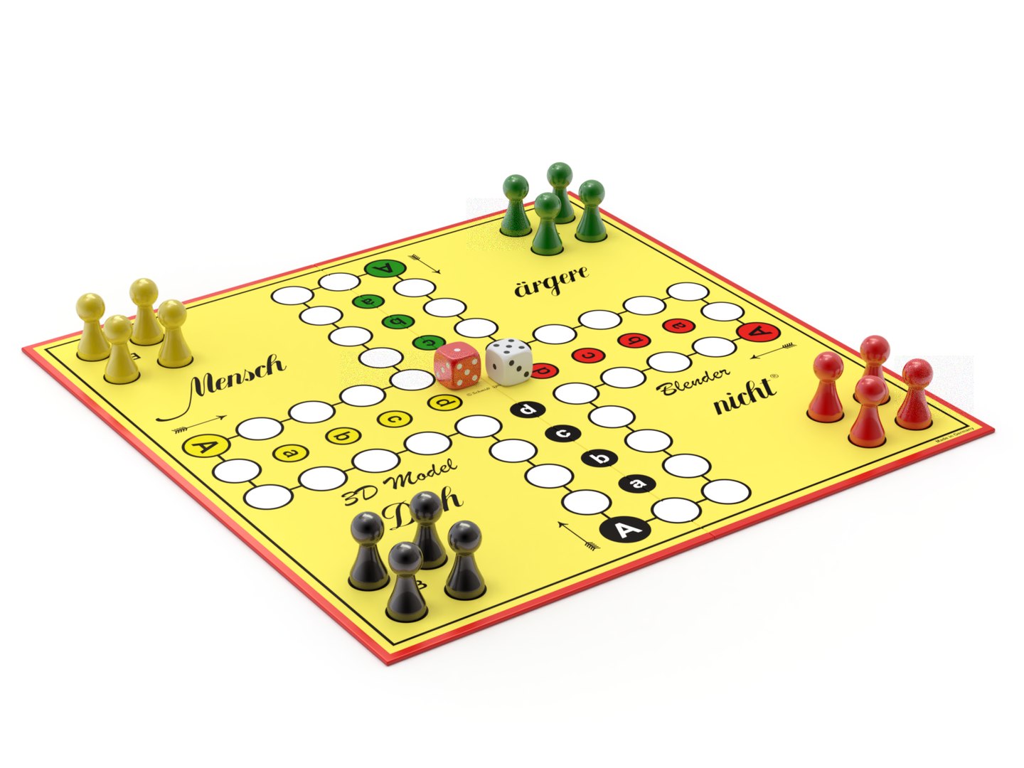 Classic German Board Model - TurboSquid 1412585