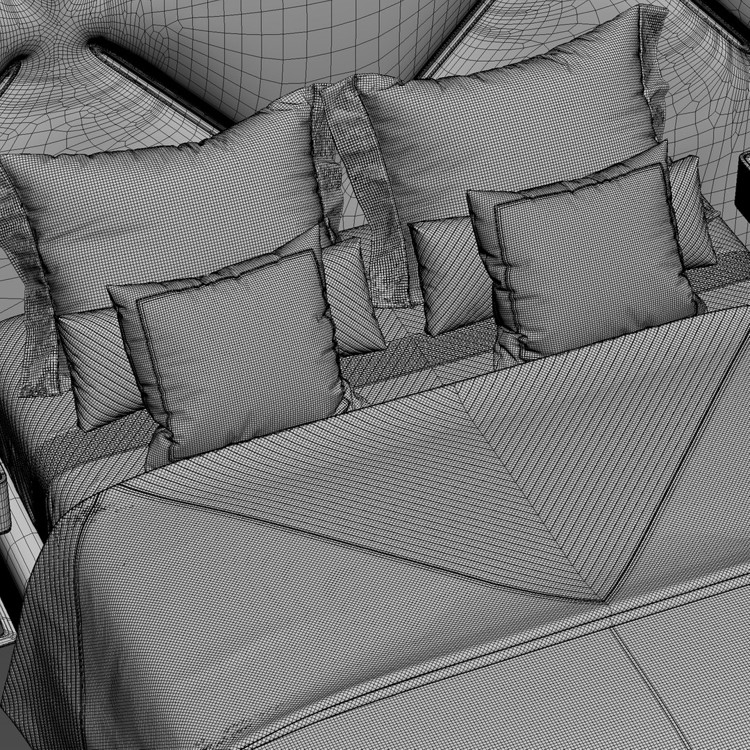 3D Bed Gogolov Artem Model - TurboSquid 1340030