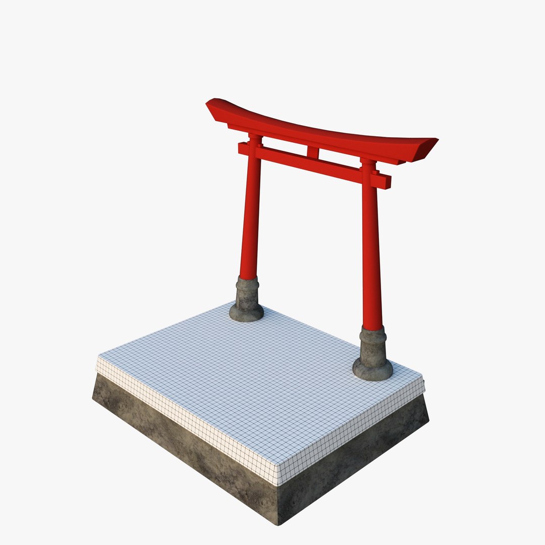 Japan Torii Model - TurboSquid 1700634