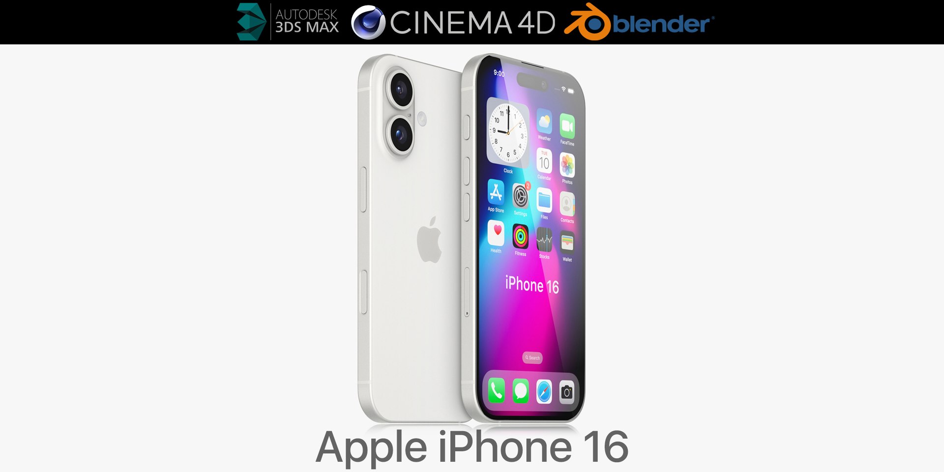 3D Apple IPhone 16 V1 Model - TurboSquid 2225058
