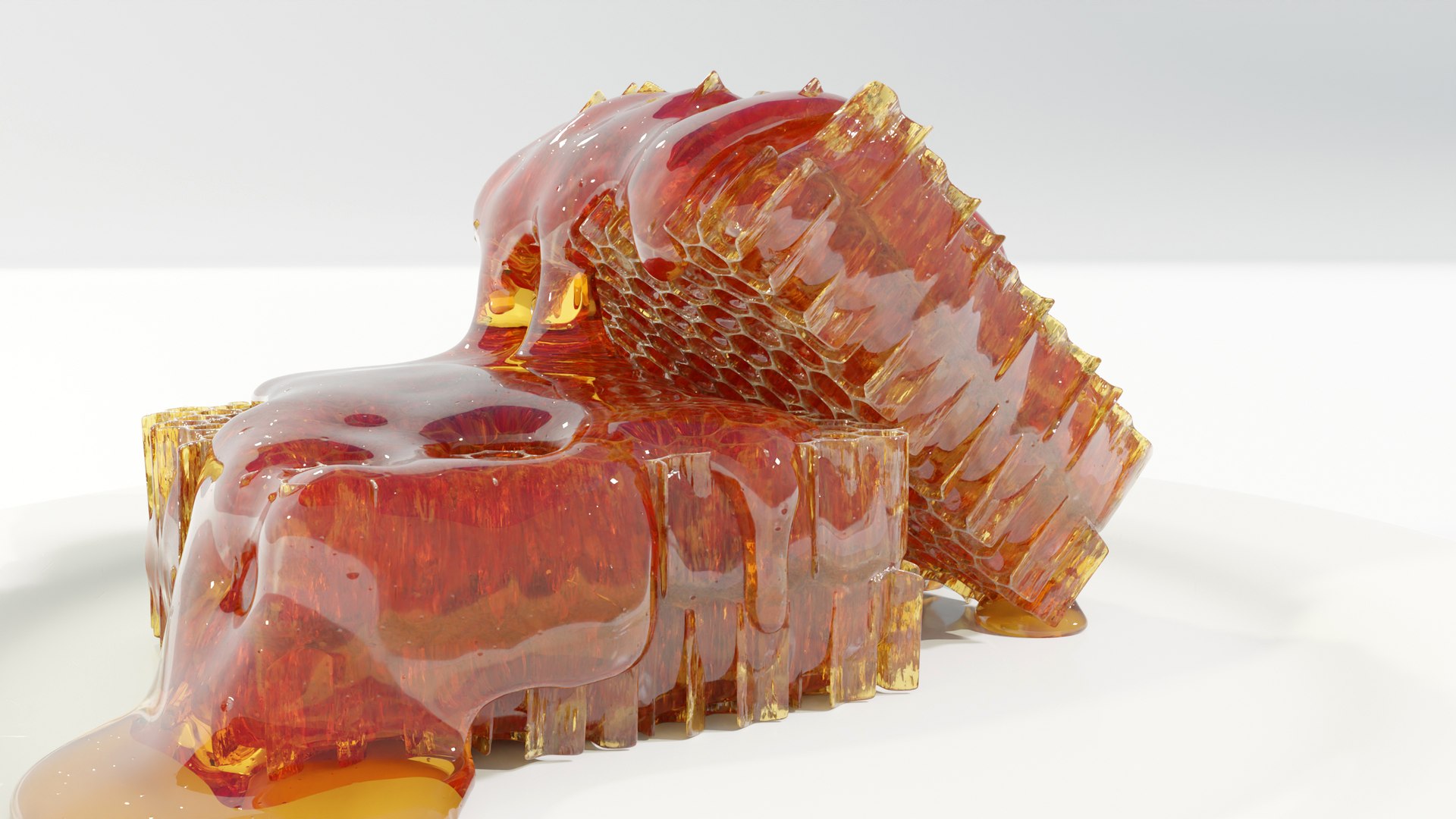 3D Model Honeycomb Pieces - TurboSquid 2202089