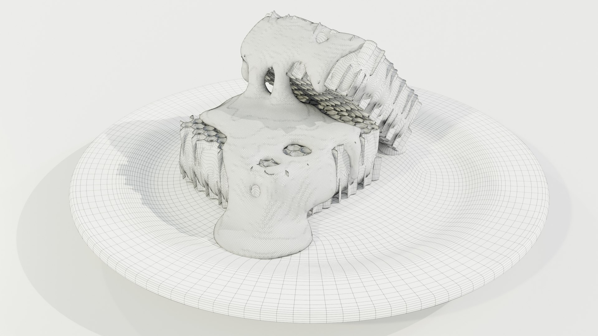 3D Model Honeycomb Pieces - TurboSquid 2202089