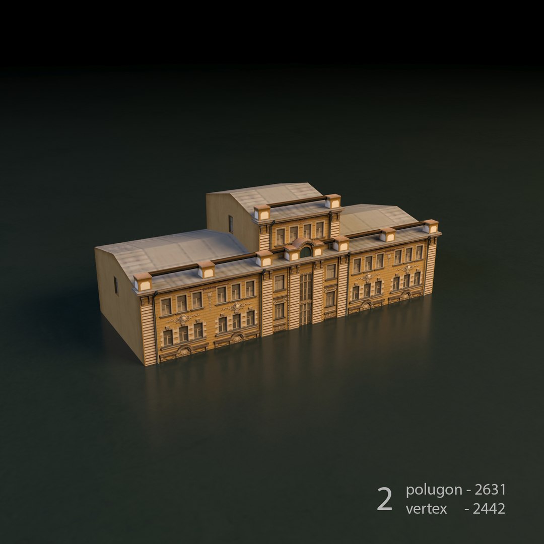Building Set 3D - TurboSquid 1480219