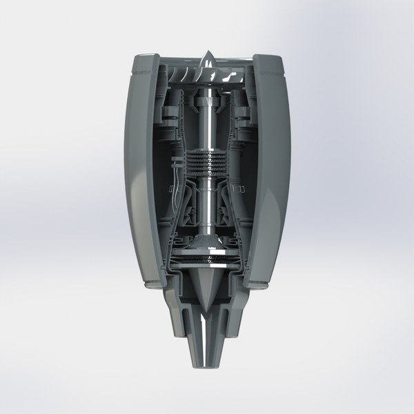 Jet Engine 3D Models for Download | TurboSquid