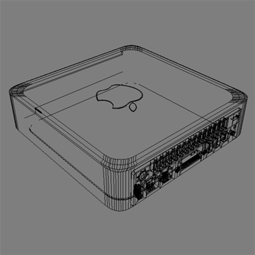 3d Model Mac Mini