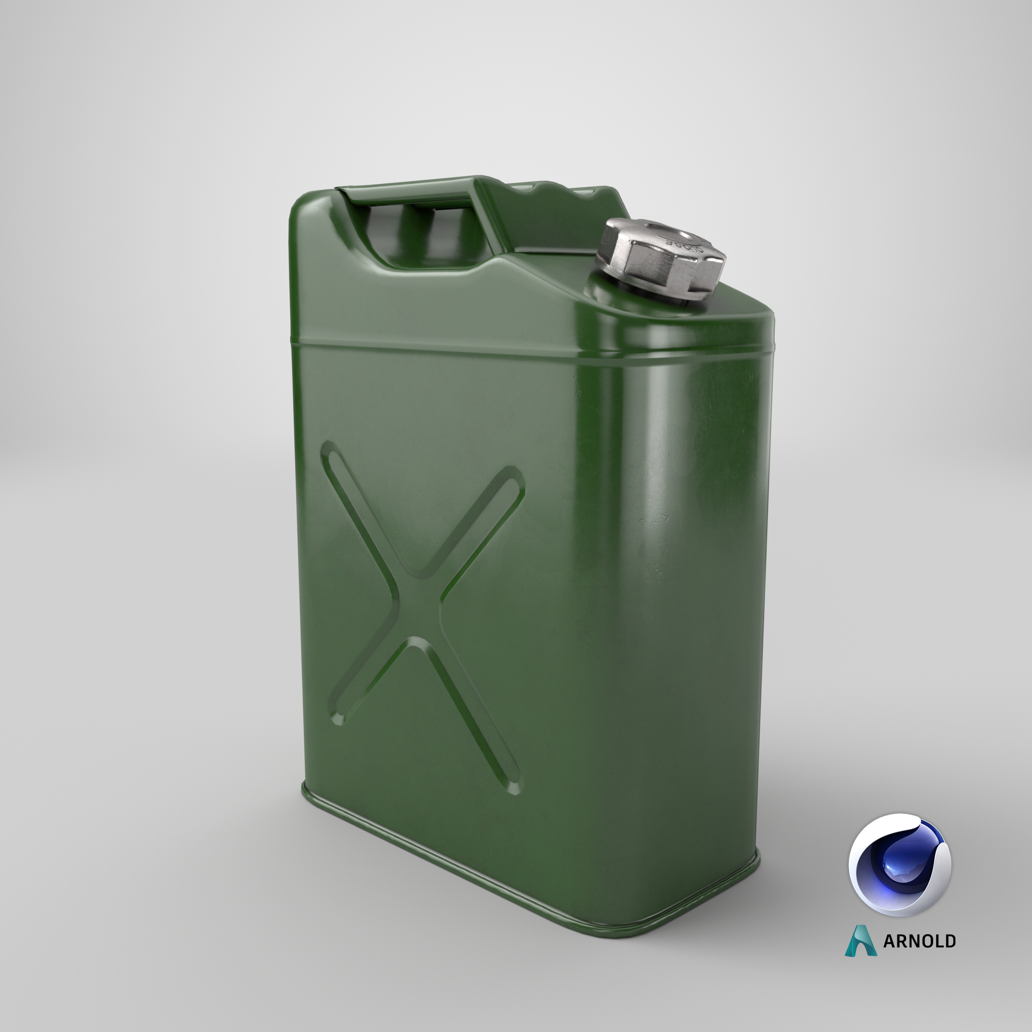 Gas container 02 3D model - TurboSquid 1381777