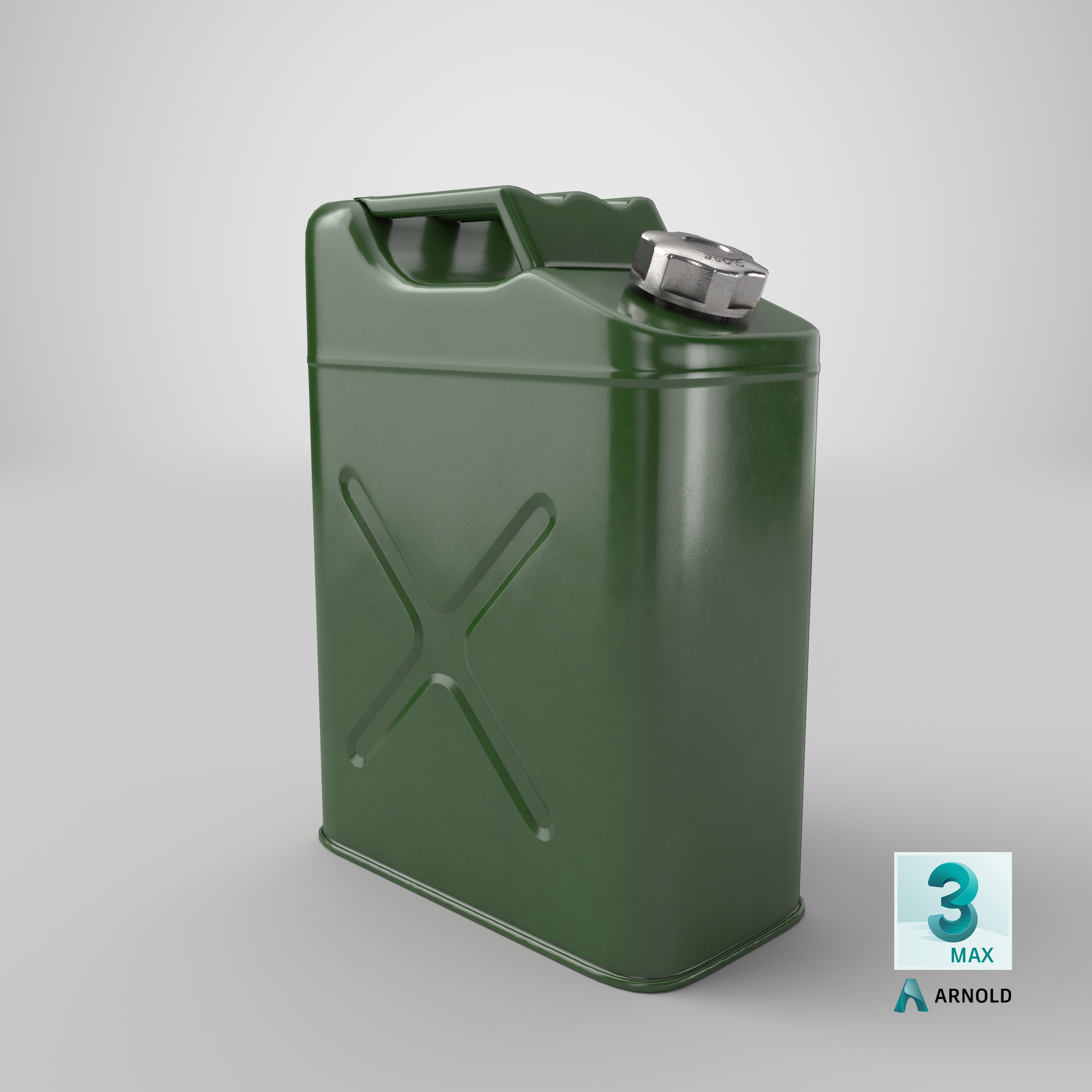 Gas container 02 3D model - TurboSquid 1381777