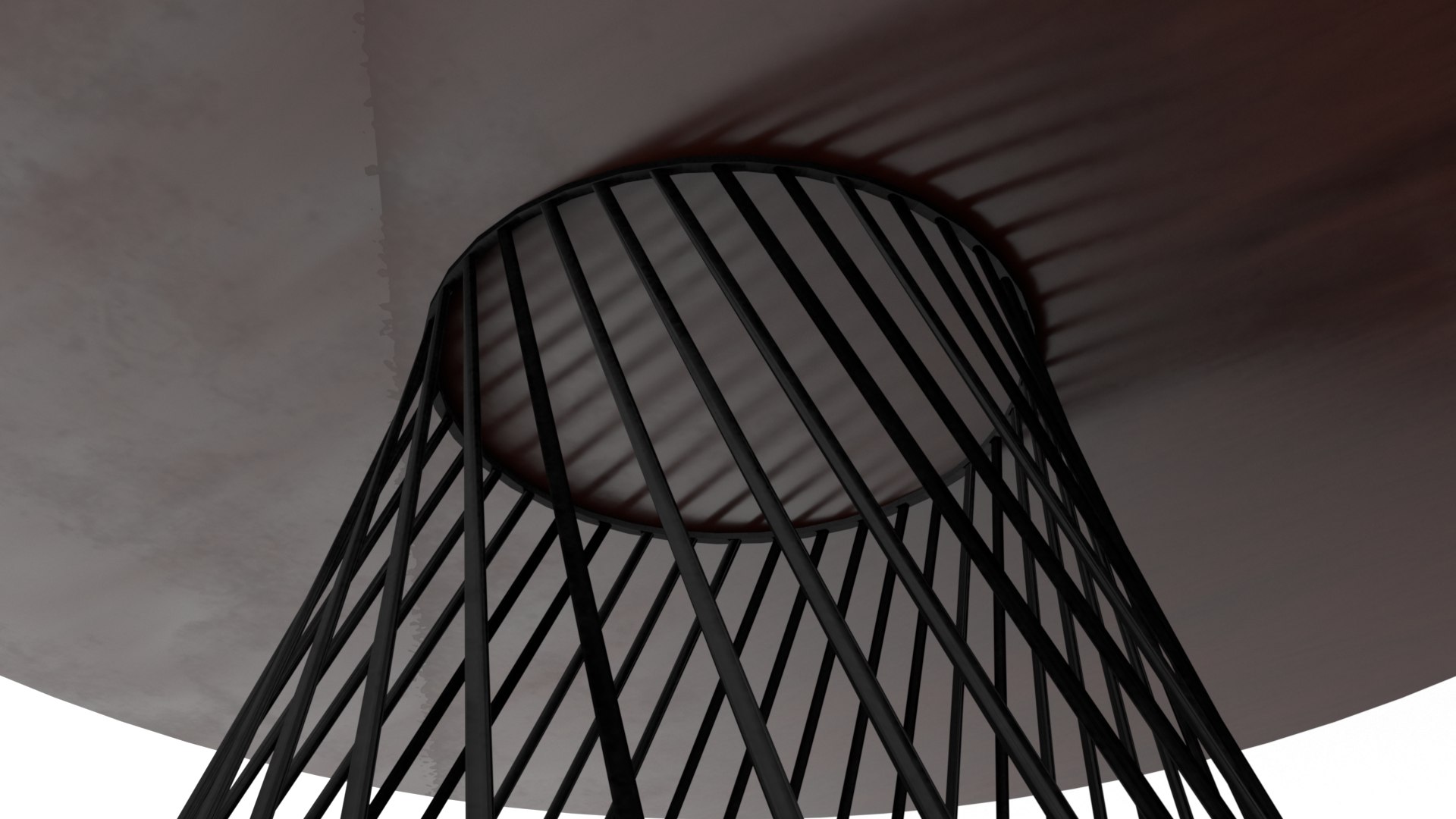 3D model modern wire cone base - TurboSquid 1270103