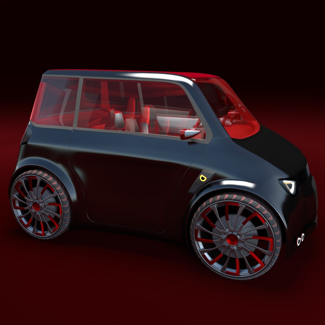 pack concept cars 3d model