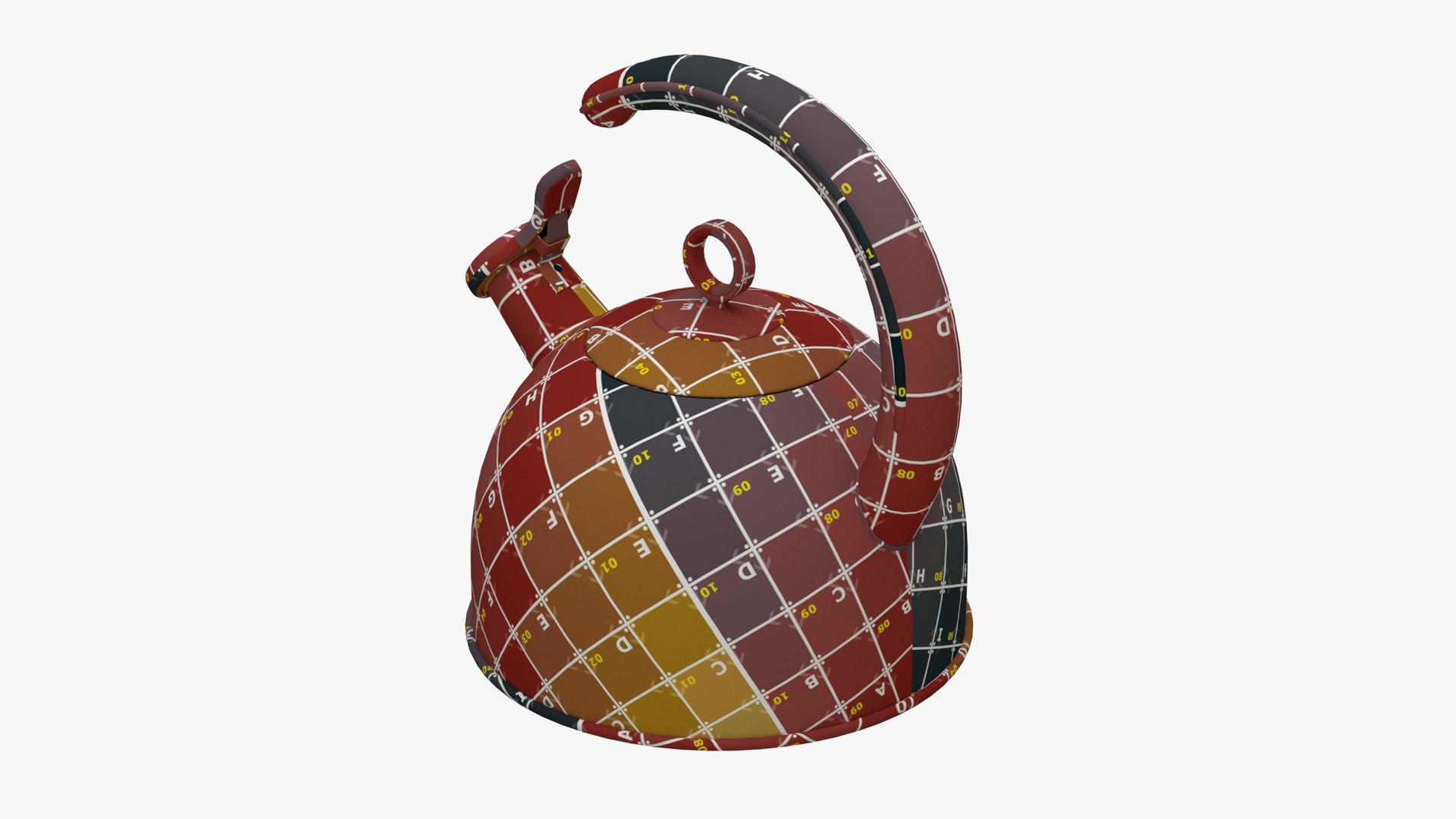 3D redshift kettle - TurboSquid 1705273