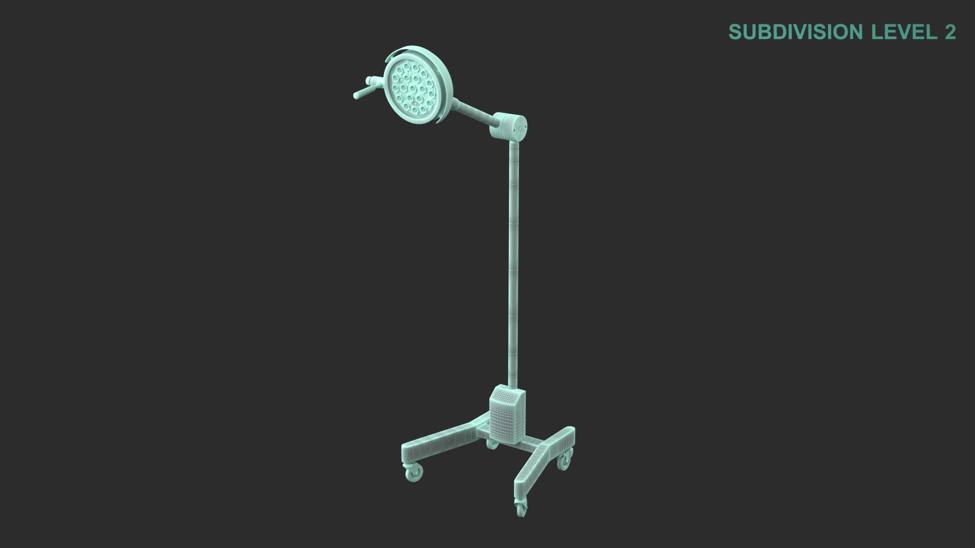 Surgical Lamp 3D model - TurboSquid 2183341