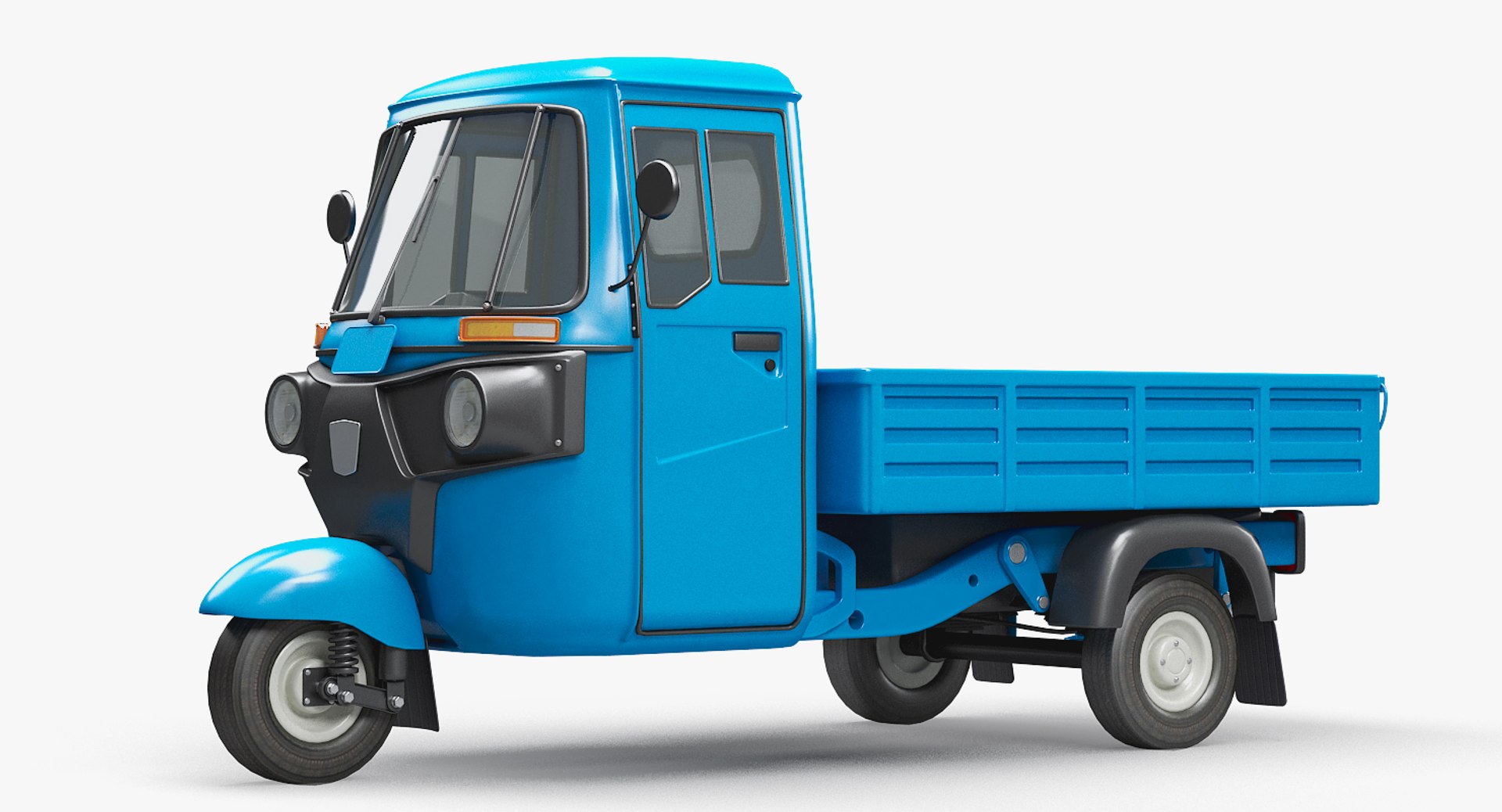 3D Three-wheeler Cargo Vehicle - TurboSquid 1321939