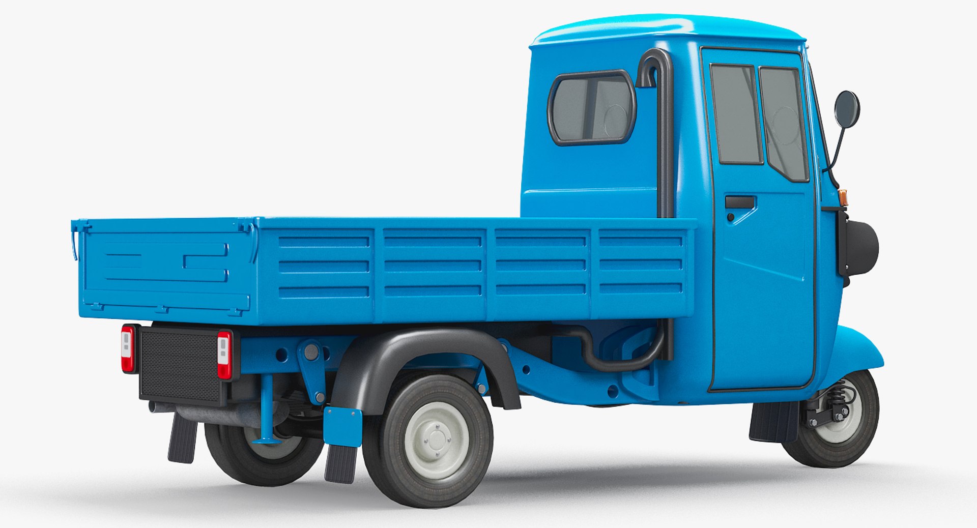 3D Three-wheeler Cargo Vehicle - TurboSquid 1321939