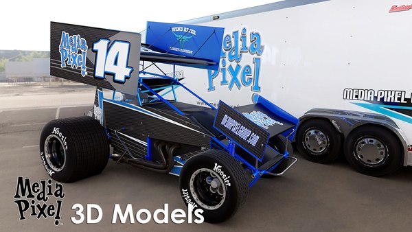 Sprint Car 3D Models for Download | TurboSquid