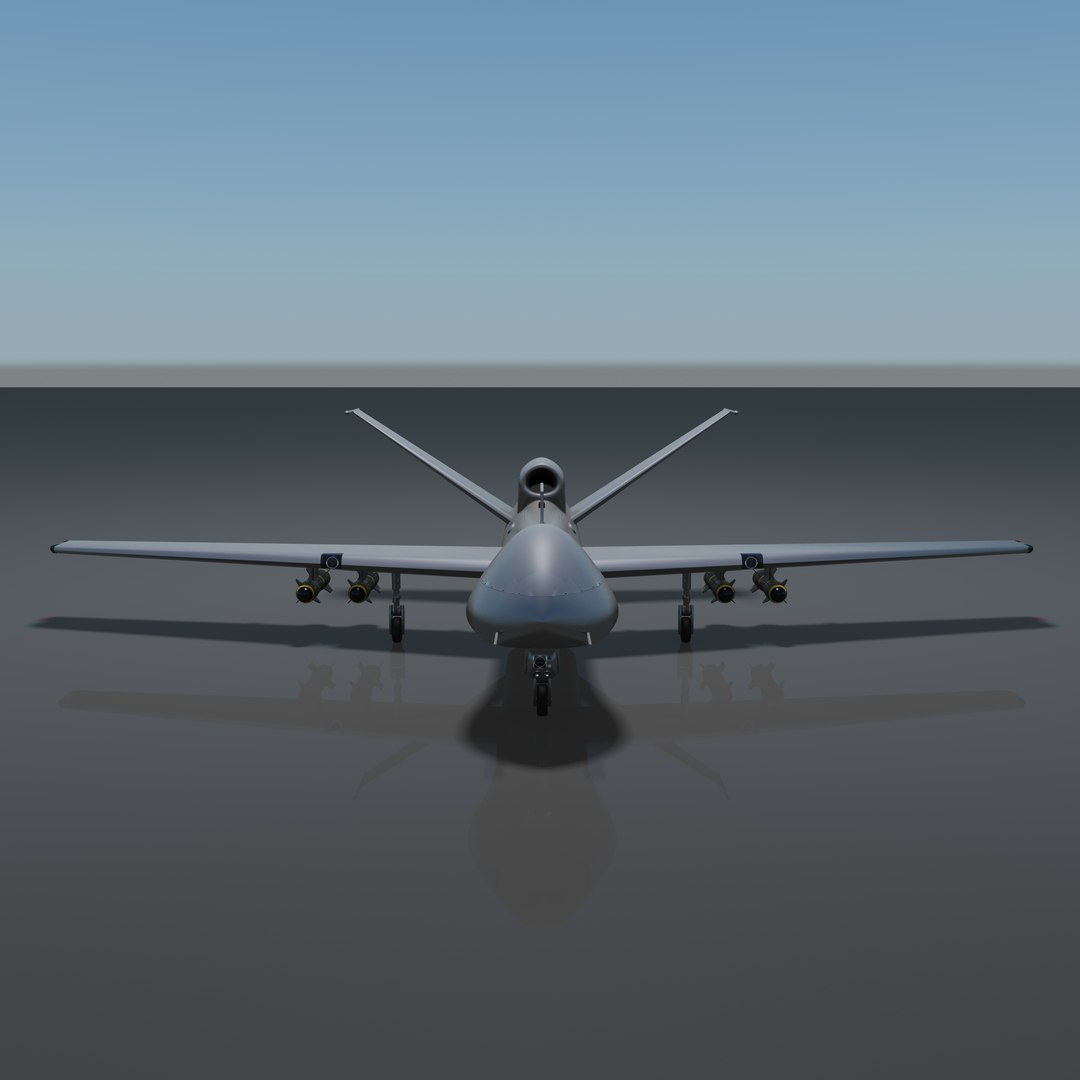 3d Uav Drone 2 Model
