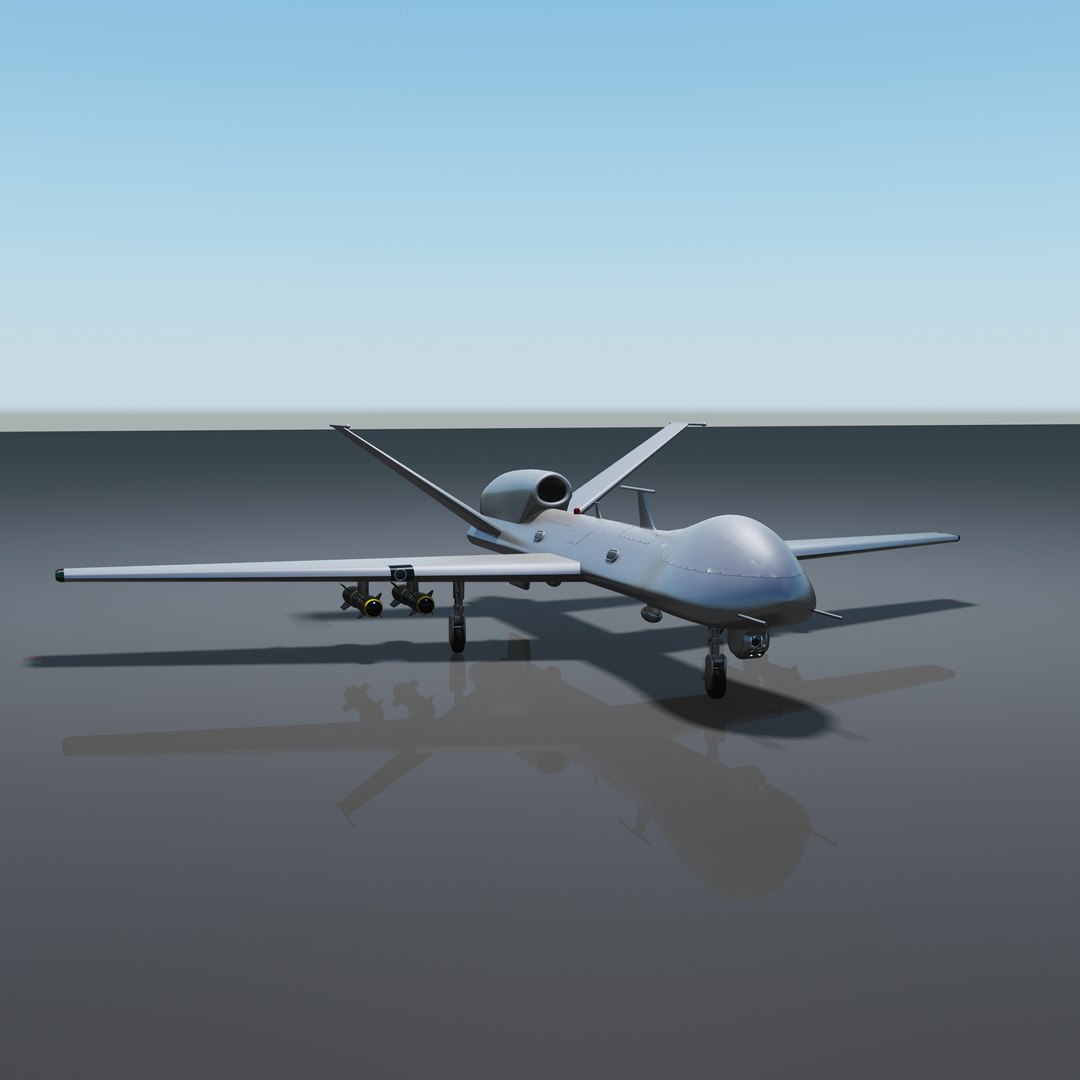 3d Uav Drone 2 Model