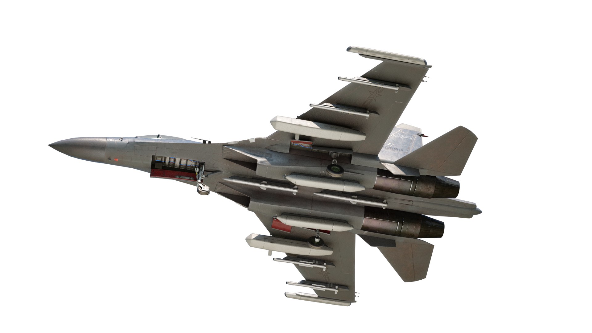 3D Shenyang J-16D Electronic Fighter China PLAAF Model - TurboSquid 2397991