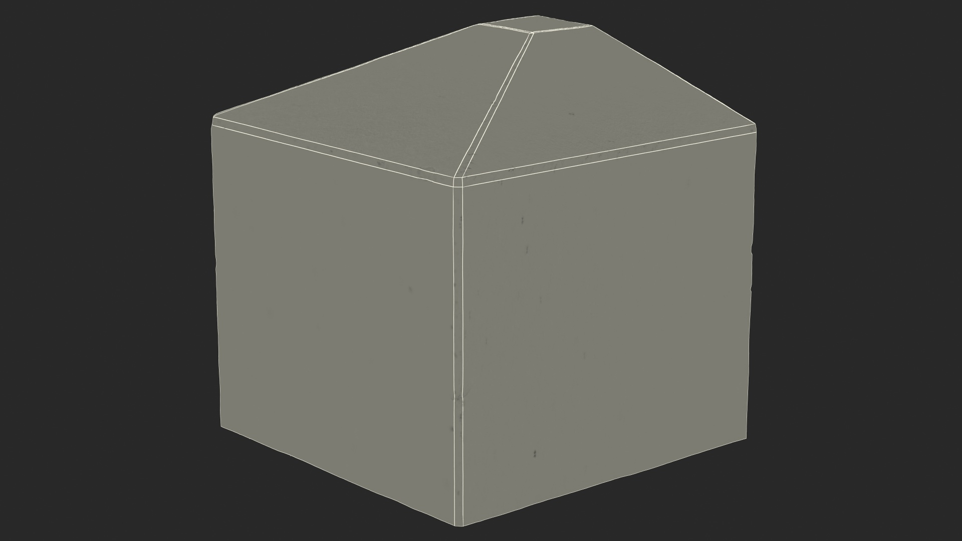 3D Concrete Anti Tank Obstacle - TurboSquid 1606754