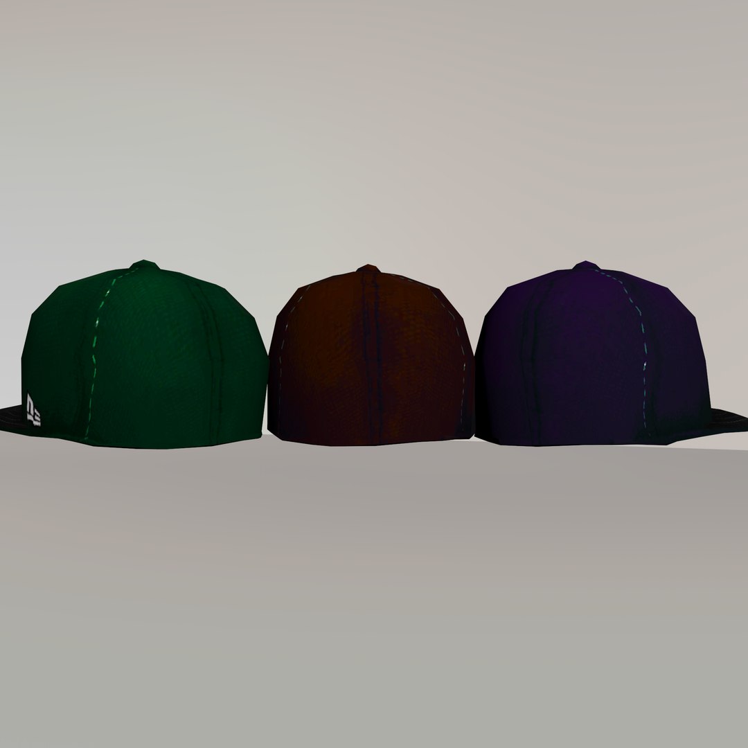 3d model caps tris