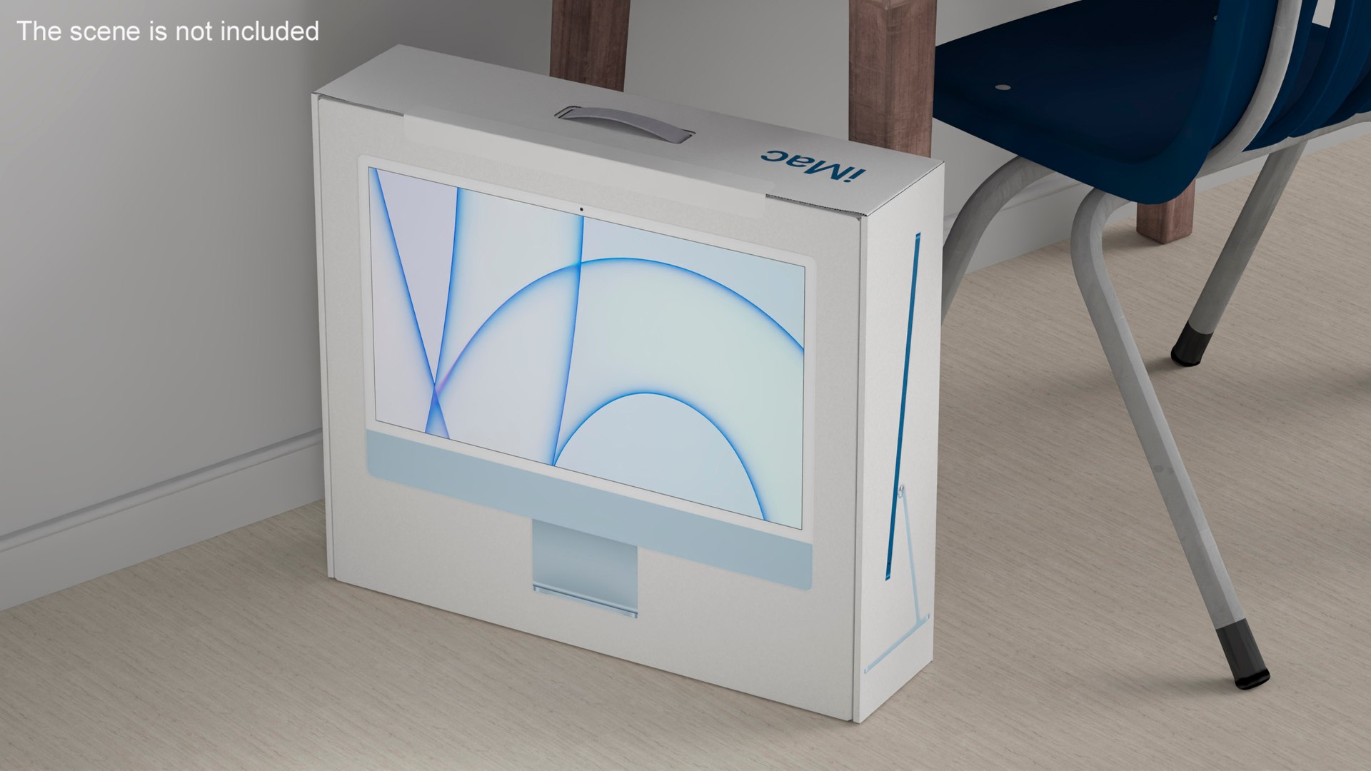 3D Apple IMac Packaging Box - TurboSquid 2215363