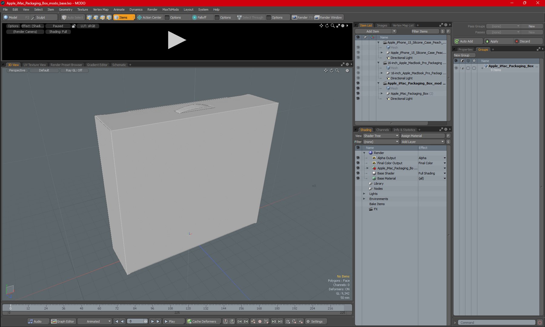 3D Apple IMac Packaging Box - TurboSquid 2215363