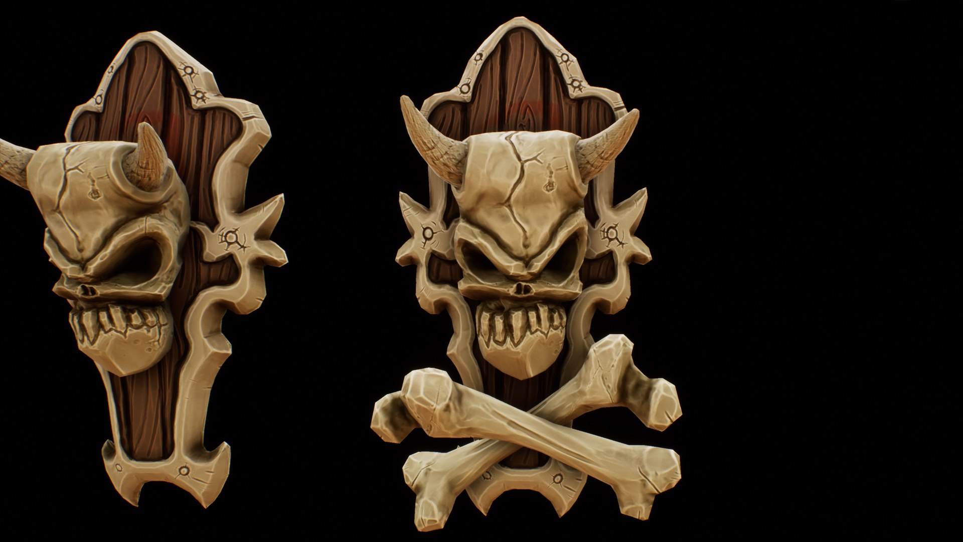 Bone Shield 3D Model - TurboSquid 1191416