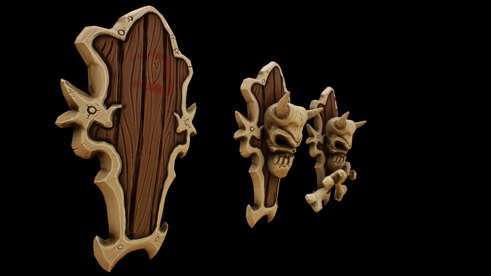 Bone Shield 3D Model - TurboSquid 1191416