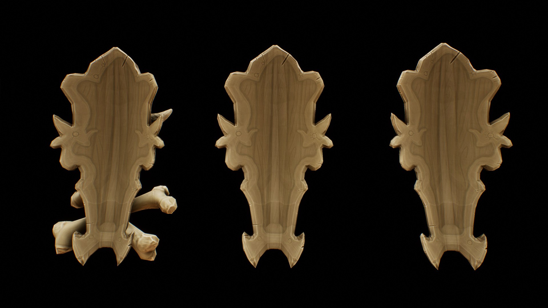 Bone Shield 3D Model - TurboSquid 1191416