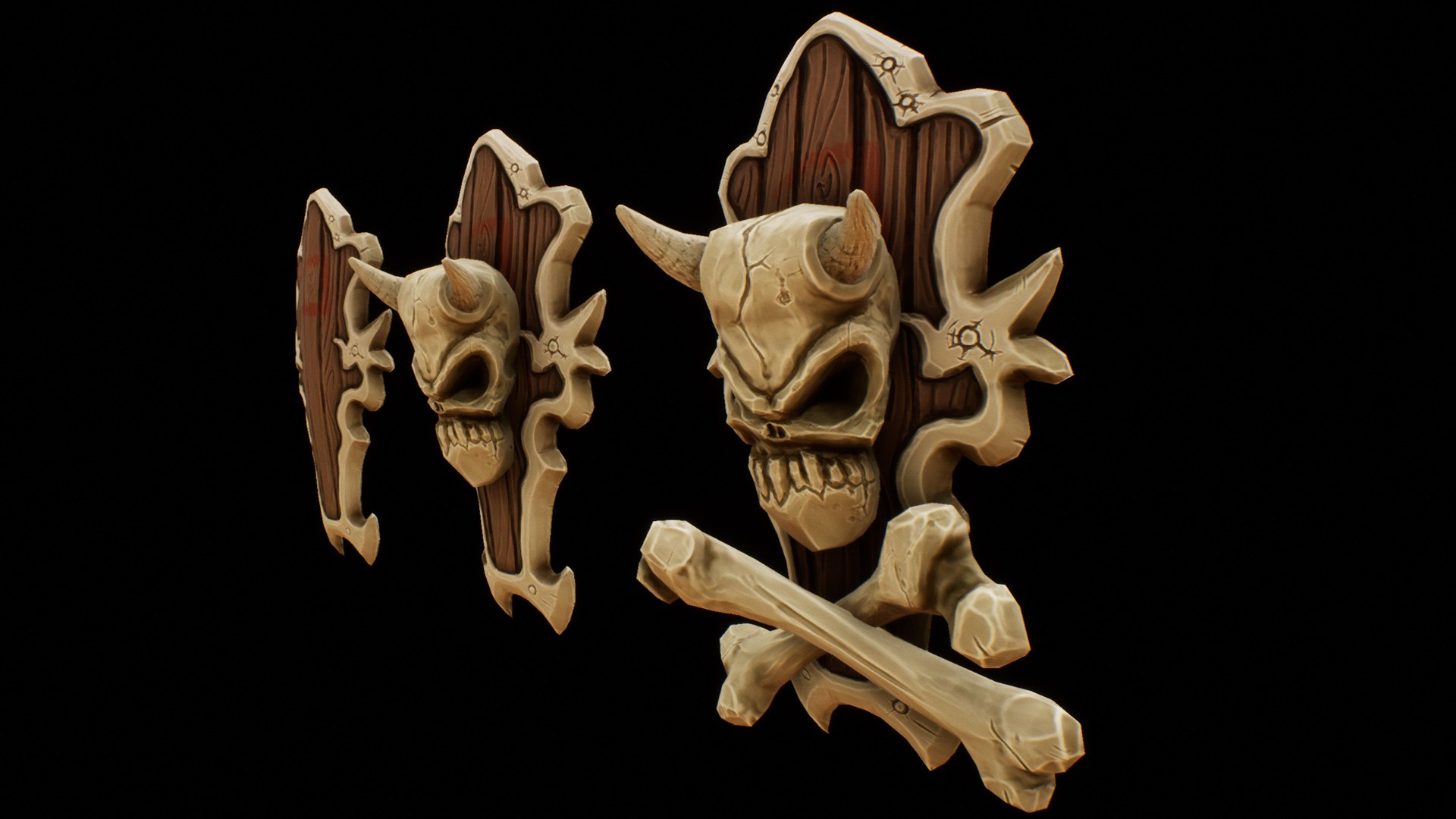Bone Shield 3D Model - TurboSquid 1191416