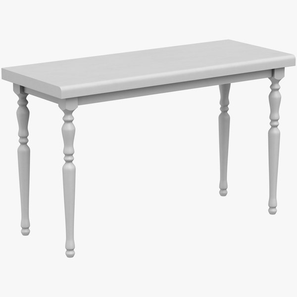 Console Table 3ds Max Models for Download | TurboSquid