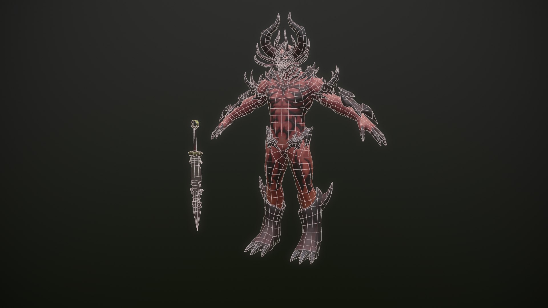 3D Male Game Character V4-0 Surt God - Low Poly - TurboSquid 2139628