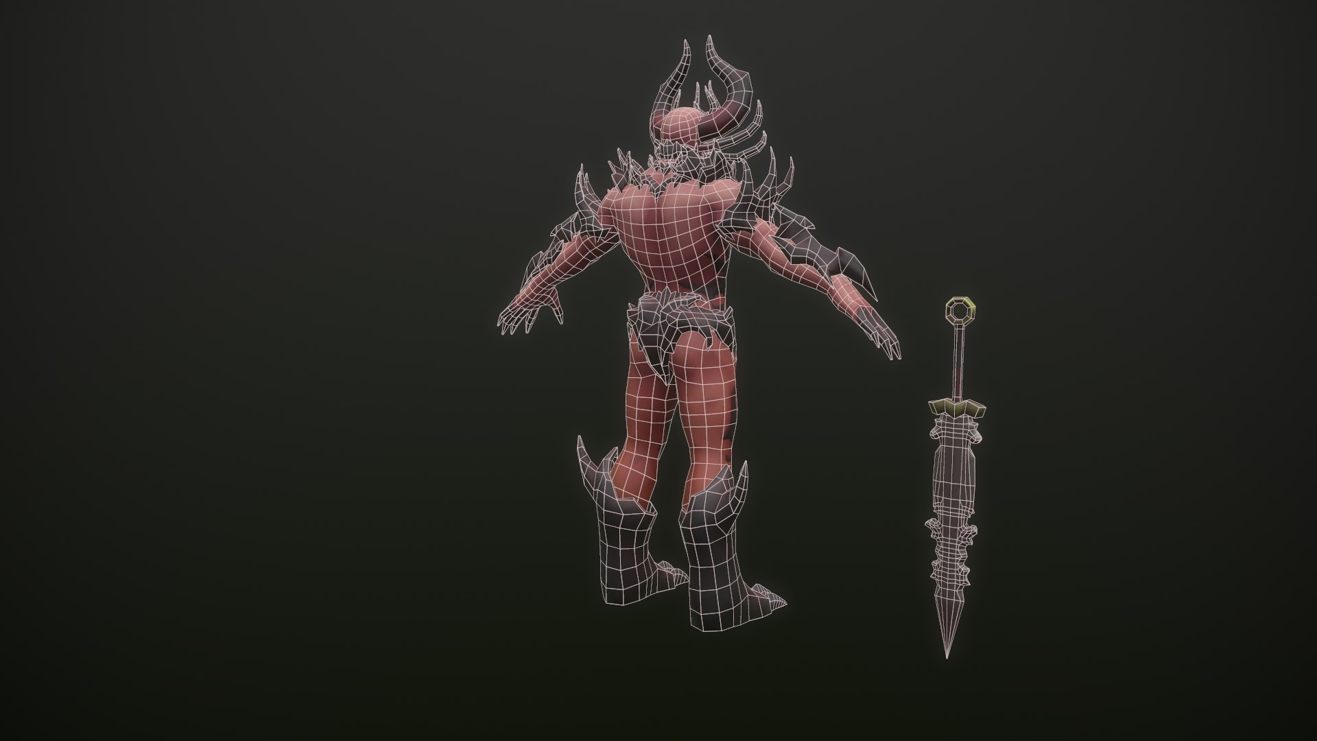 3D Male Game Character V4-0 Surt God - Low Poly - TurboSquid 2139628