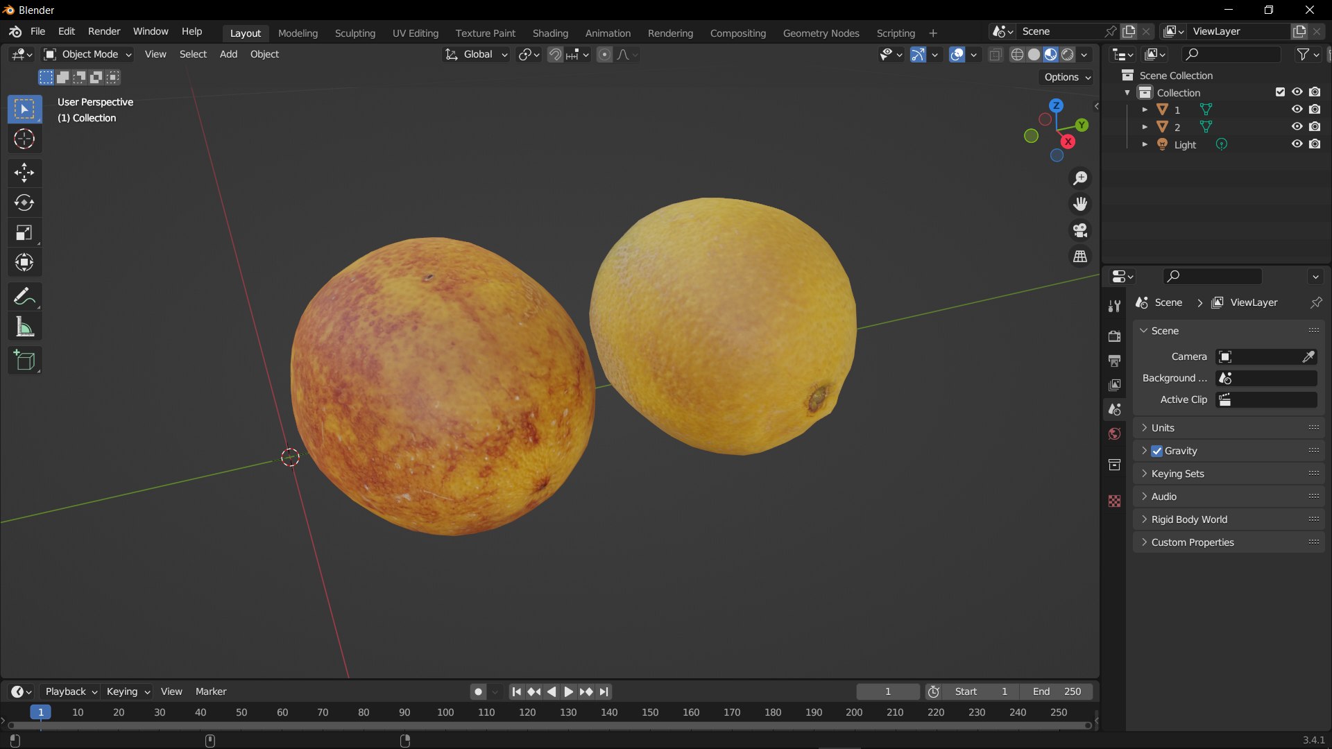 Lemon Scan Set 3D Model - TurboSquid 2114873