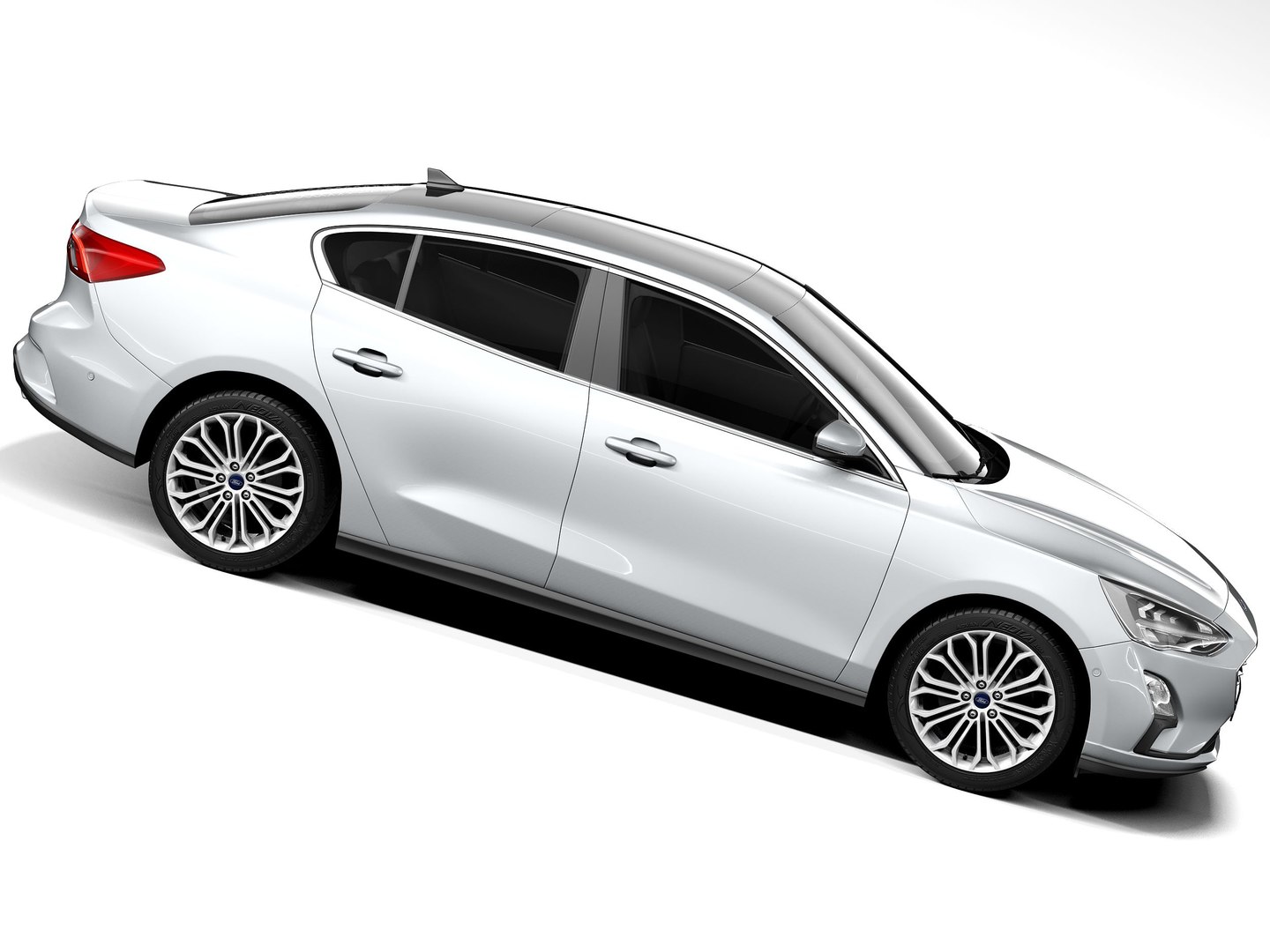 3D Ford Focus Sedan 2019 - TurboSquid 2224038