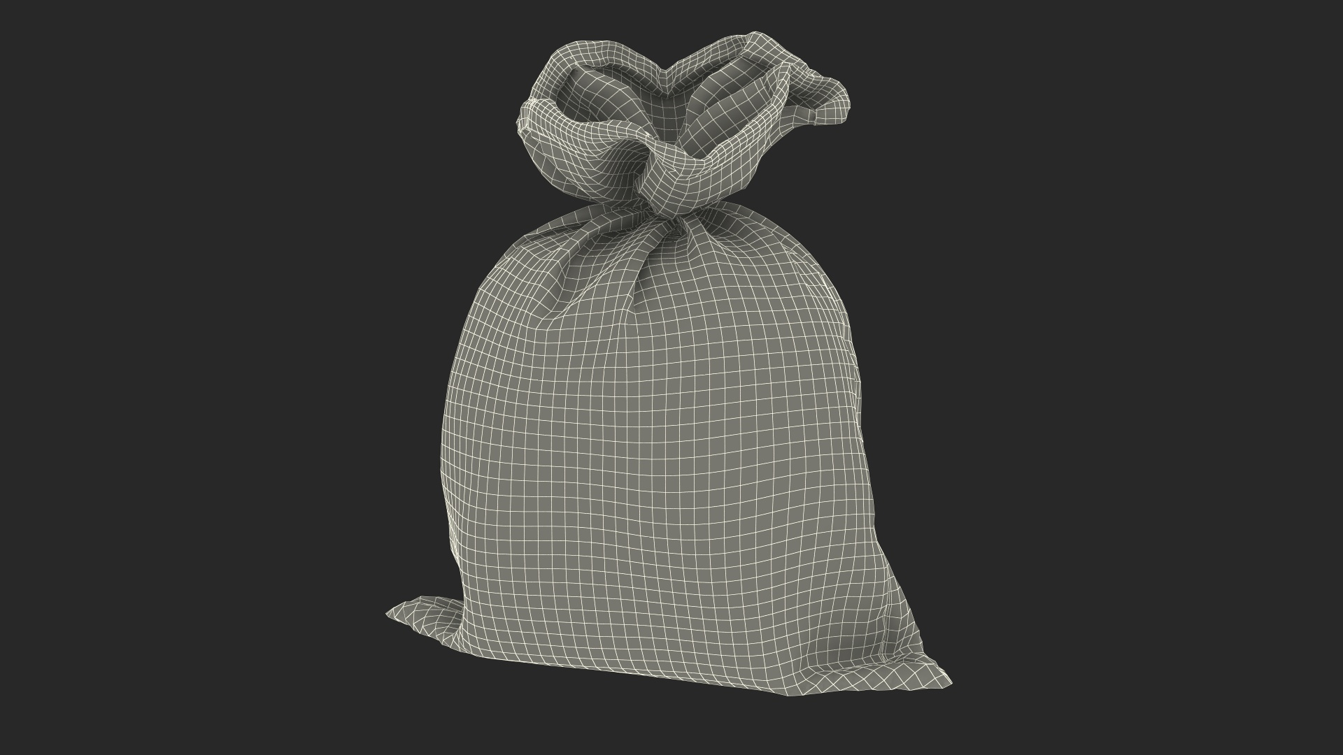 Money Sack With Dollar Symbol 3D Model - TurboSquid 2217102