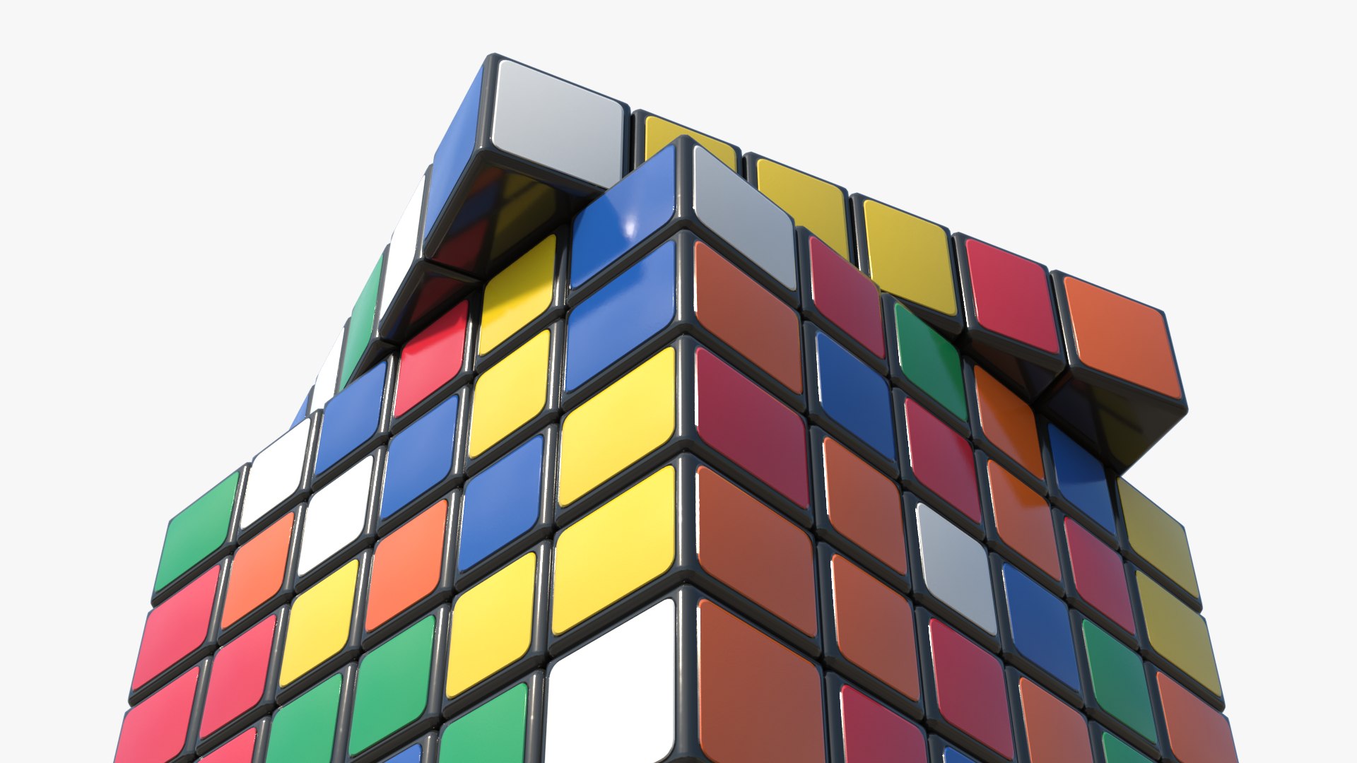 3D Animated Rubiks Cube 6x6 Model - TurboSquid 2081471