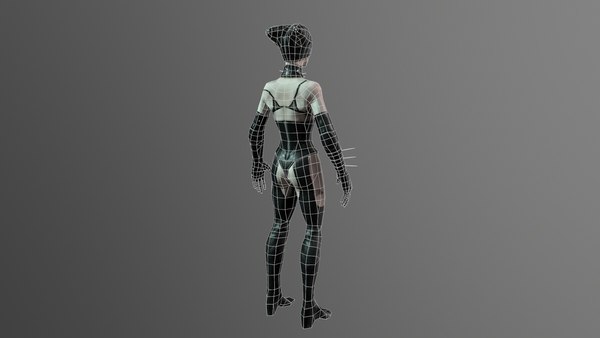3D woman brom model - TurboSquid 1696750
